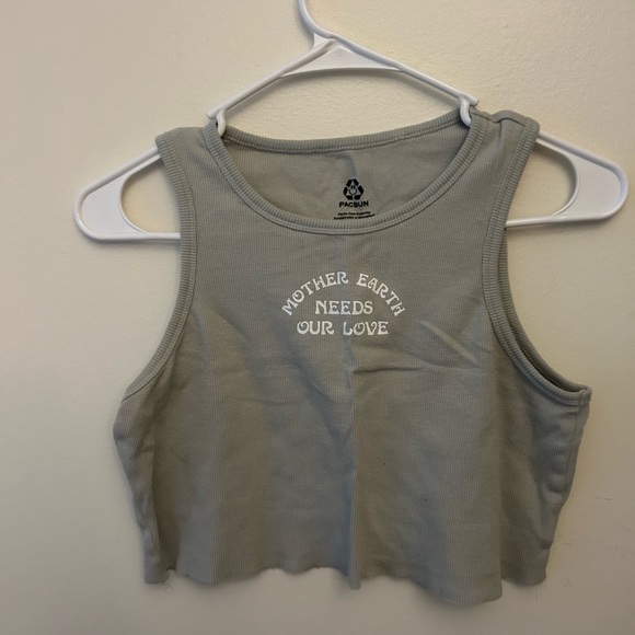 Tops | Pacsun Cropped Tank | Poshmark